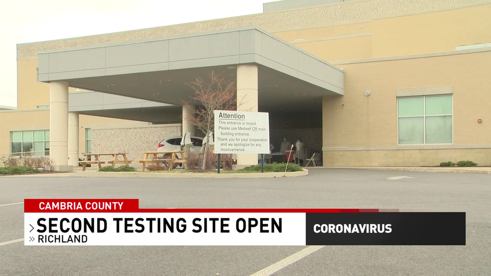 Conemaugh Health System opens second coronavirus testing site | WJAC