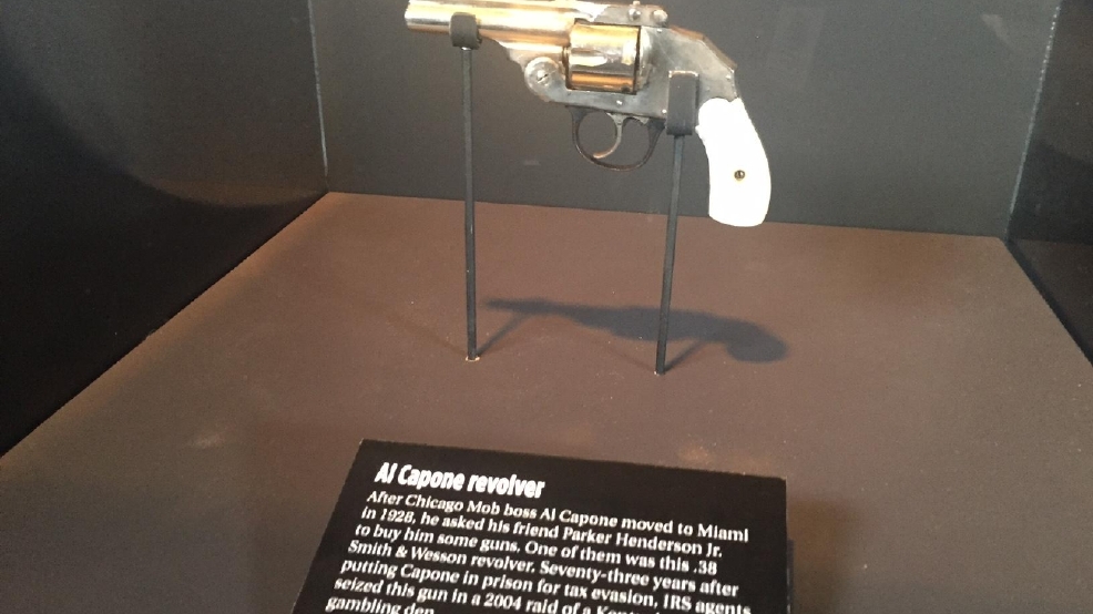 The Mob Museum unveils Mob Boss Al Capone's Revolver | KSNV