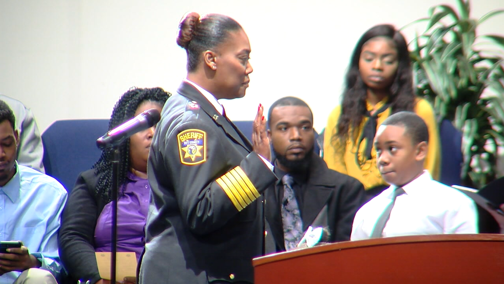 Paula Dance sworn in as first female African American sheriff in NC | WCTI